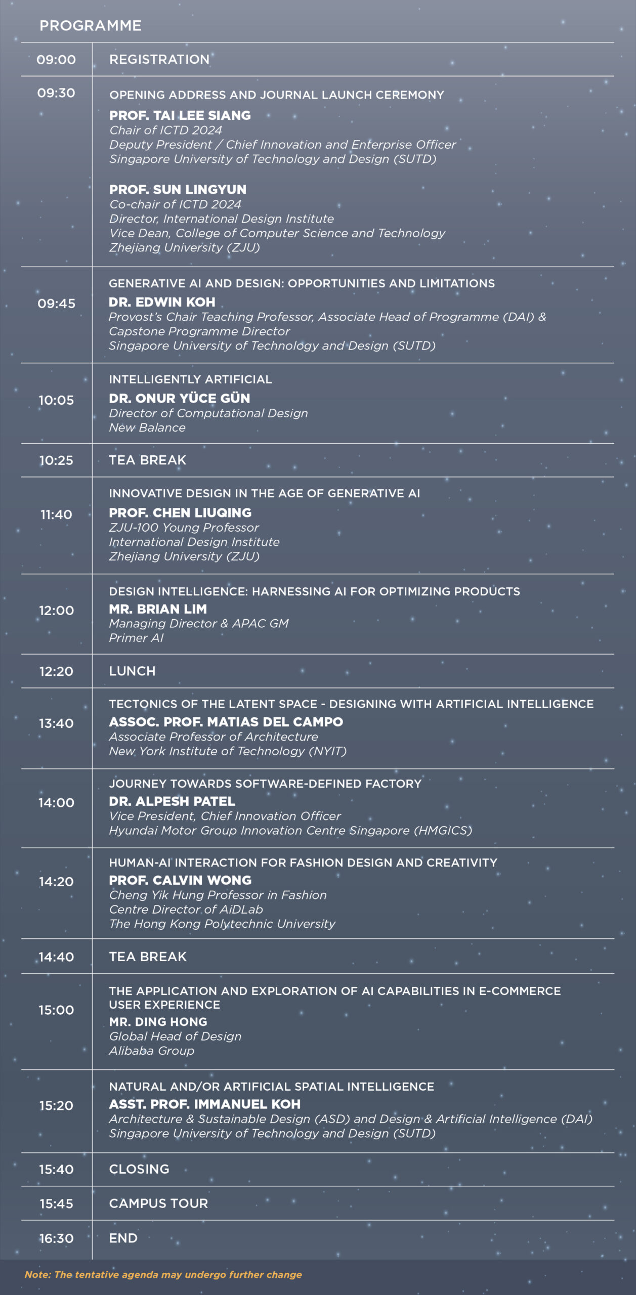 International Conference on Technology and Design (ICTD) 2024 – Design ...