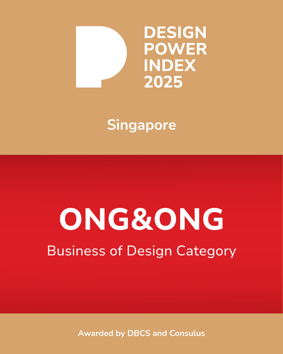 ONG&ONG admitted into the 2025 Design Power Index – Design Business ...