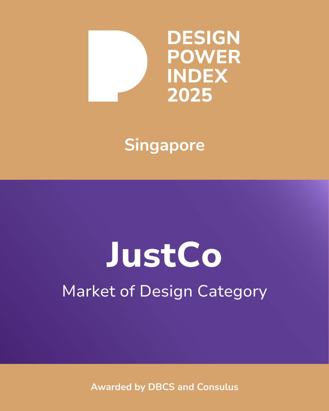 JustCo admitted into the 2025 Design Power Index – Design Business Chamber Singapore